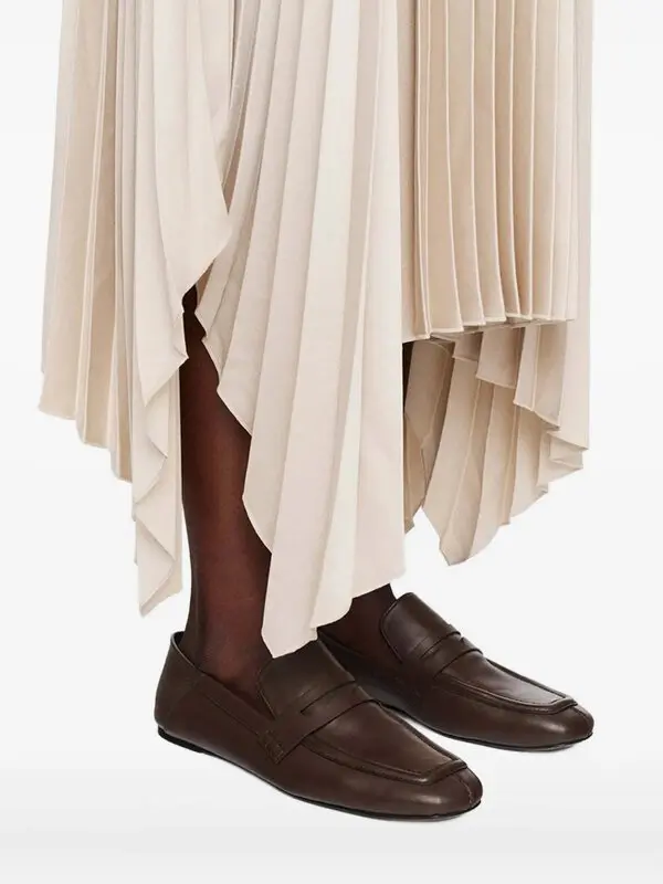 JOSEPH Ade Pleated Midi Skirt