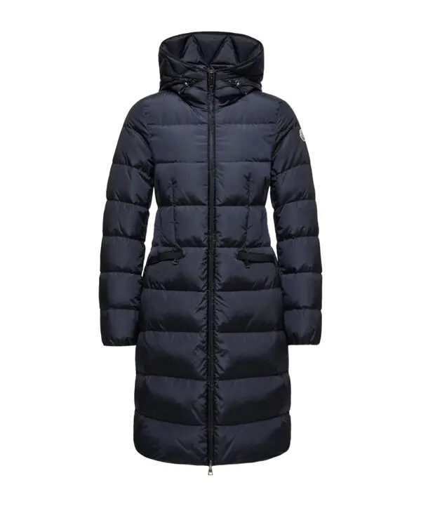 Moncler Avocette Hooded Long Down Jacket