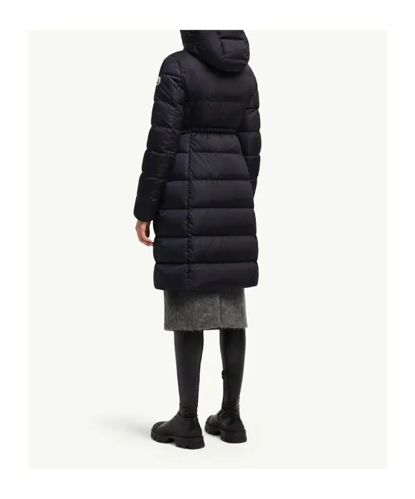 Moncler Avocette Hooded Long Down Jacket