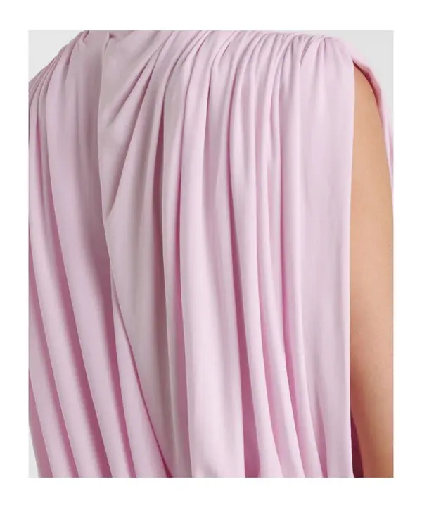 Magda Butrym Sleeveless Pleated Draped Dress