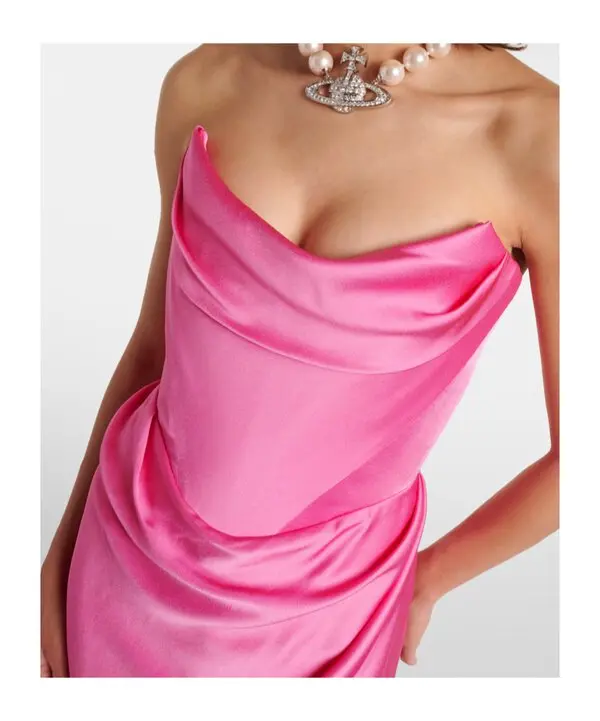 VIVIENNE WESTWOOD Galaxyno Strapless Corset Gown