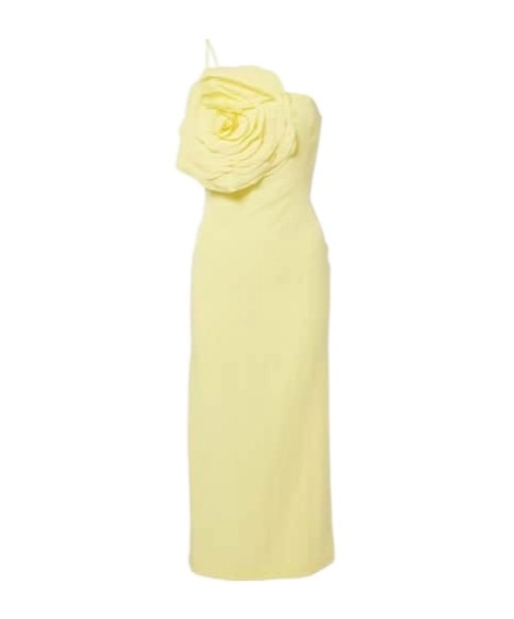 Blumarine Floral Embroidered Midi Dress