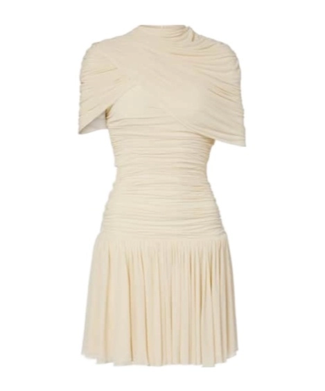 Magda Butrym Pleated Mini Dress