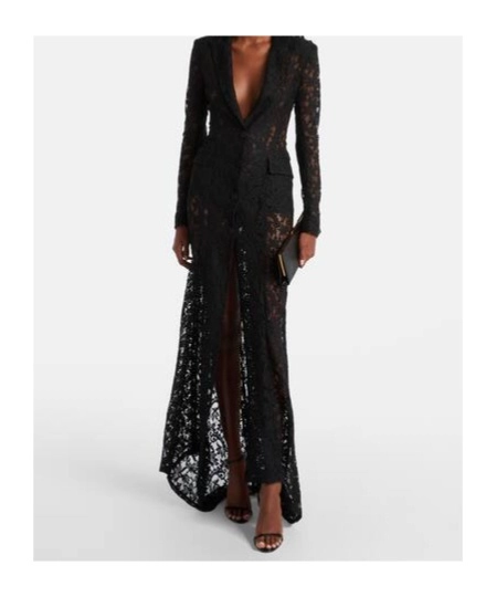 Blumarine Lace Maxi Dress