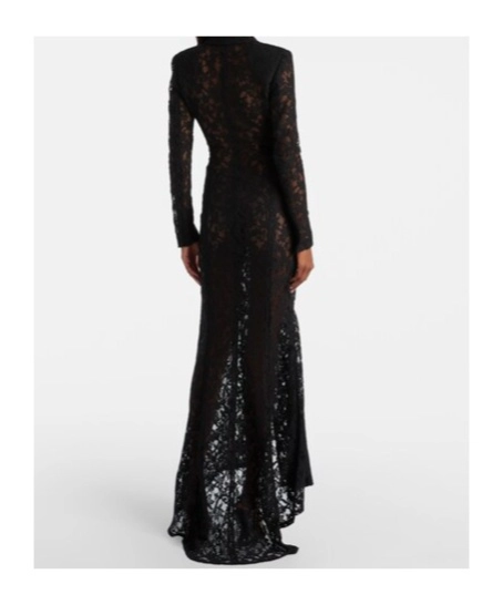 Blumarine Lace Maxi Dress