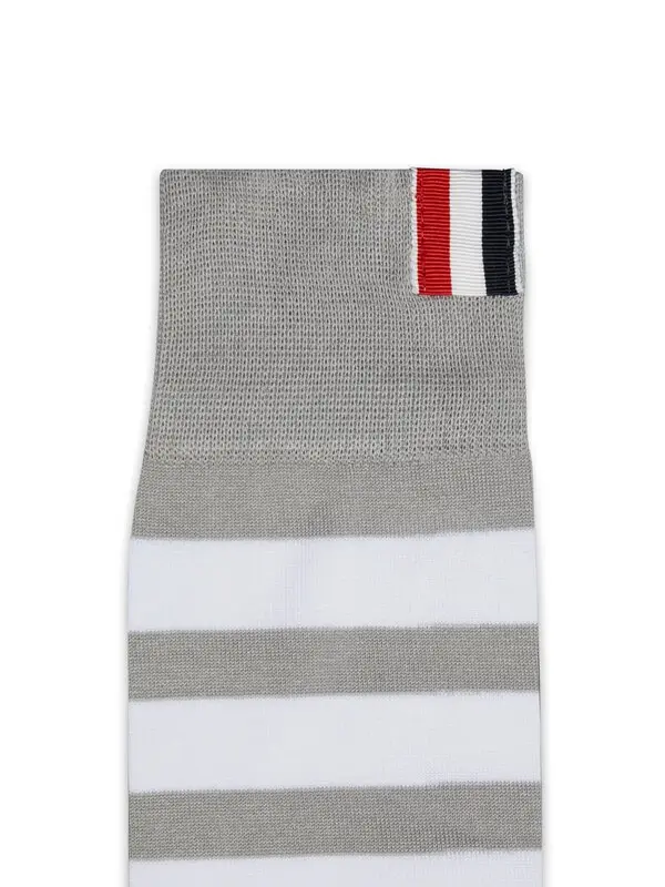 Thom Browne Printed-motif Socks