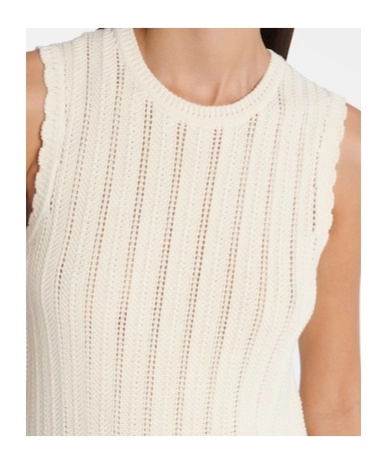 Altuzarra Sissi Open-knit Cotton Midi Dress - Nude