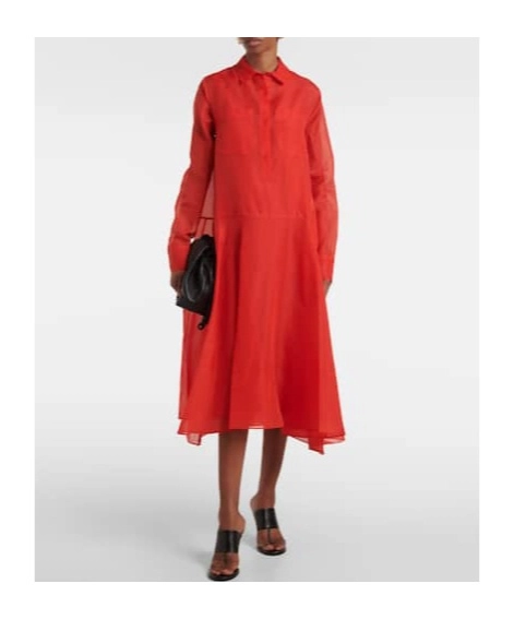 Altuzarra Sissy Silk Shirt Dress