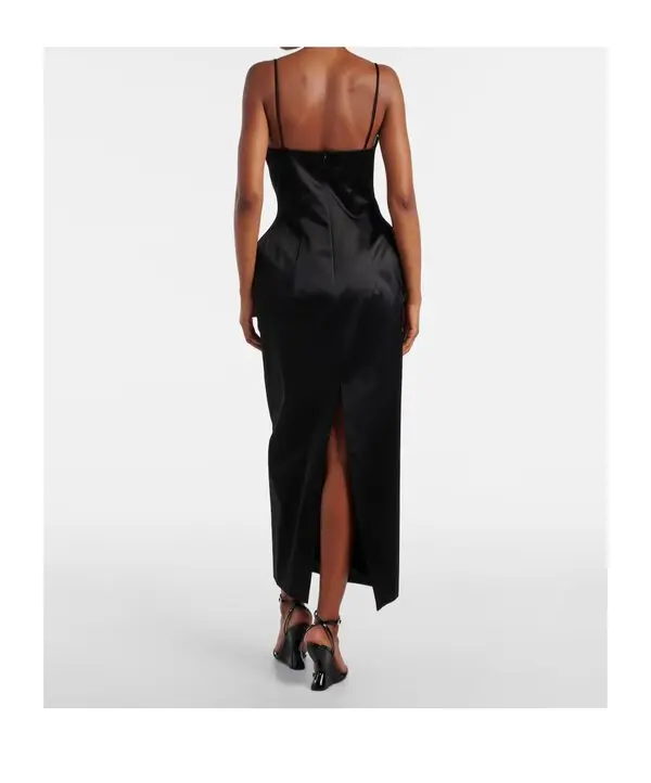 Magda Butrym Silk Midi Dress