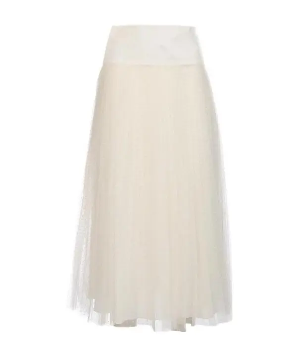 Dior Mid-length Pleated Skirt