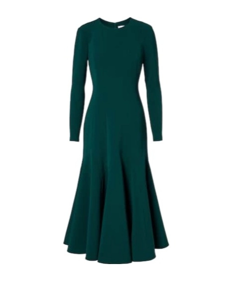 Carolina Herrera Crêpe Cocktail Dress