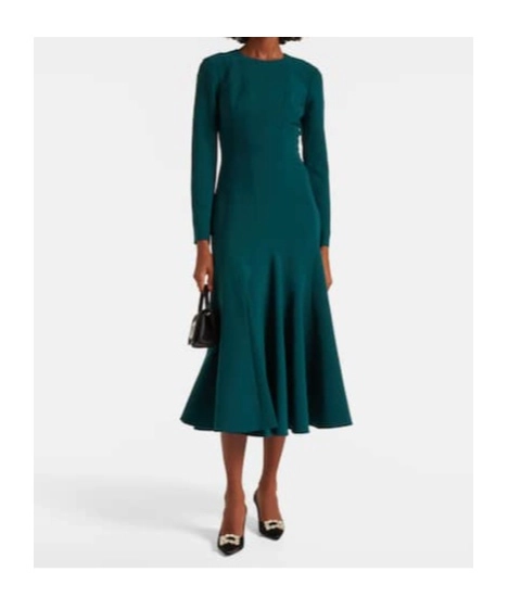 Carolina Herrera Crêpe Cocktail Dress