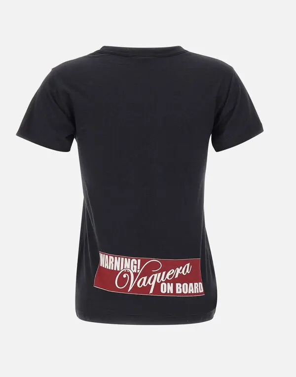 Vaquera Print-detail Cotton T-shirt