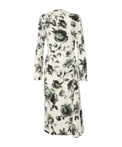 Erdem Draped Midi Dress
