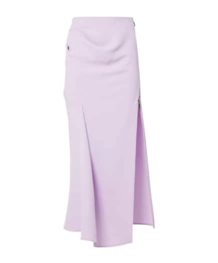 Maticevski Confidant Midi Skirt - Purple