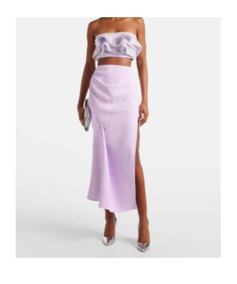 Maticevski Confidant Midi Skirt