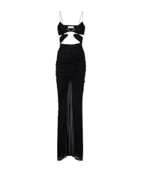 Blumarine Cutout Jersey Gown