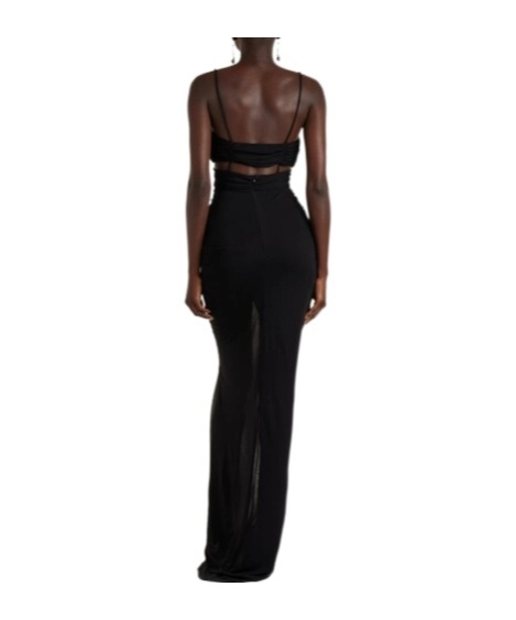Blumarine Cutout Jersey Gown