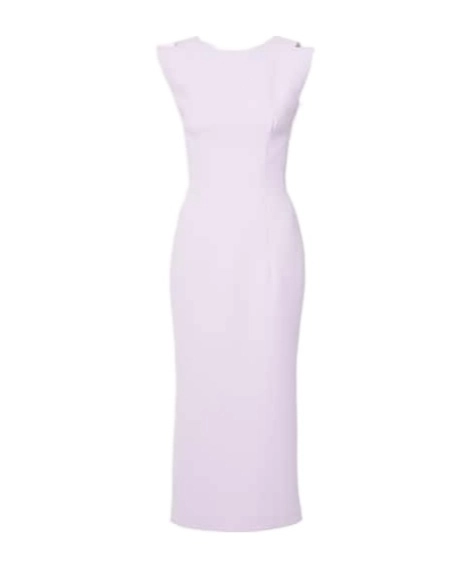 Maticevski Sleeveless Open-back Cocktail Dress