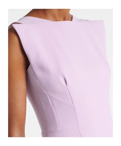 Maticevski Sleeveless Open-back Cocktail Dress