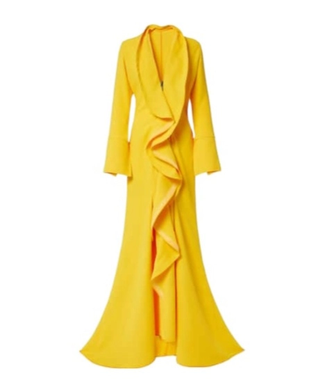 Maticevski Jupiter Draped Gown