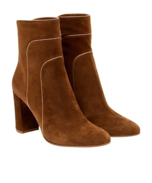 GIANVITO ROSSI Suede Ankle Boots
