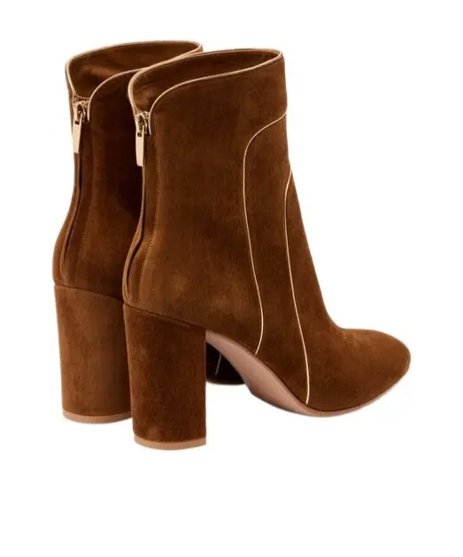 GIANVITO ROSSI Suede Ankle Boots