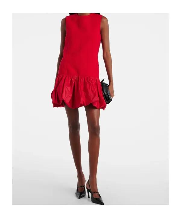 PATOU Tweed Mini Dress