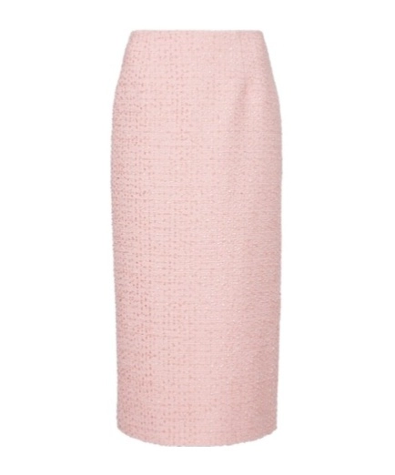 Carolina Herrera Tweed Pencil Skirt