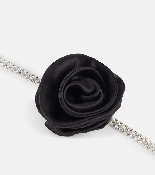 Magda Butrym Embellished Floral Choker