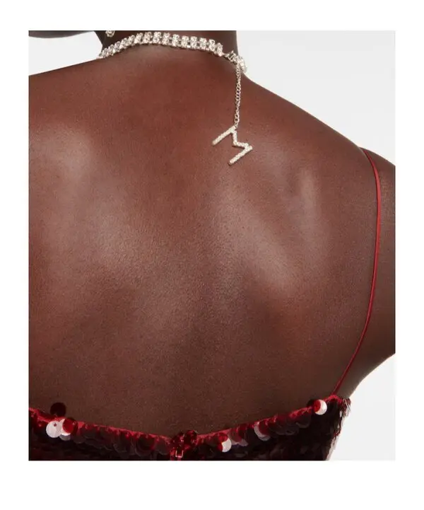 Magda Butrym Embellished Floral Choker