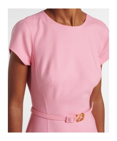 Oscar De La Renta Wool-blend Midi Dress