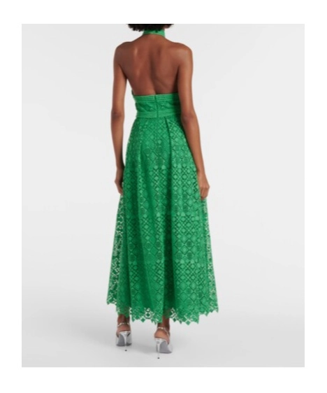 Elie Saab Halterneck Midi Dress