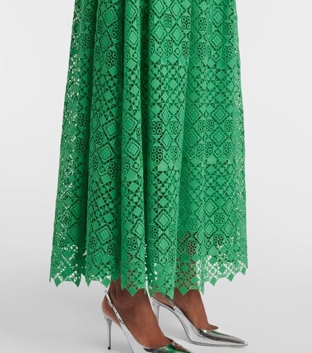 Elie Saab Halterneck Midi Dress