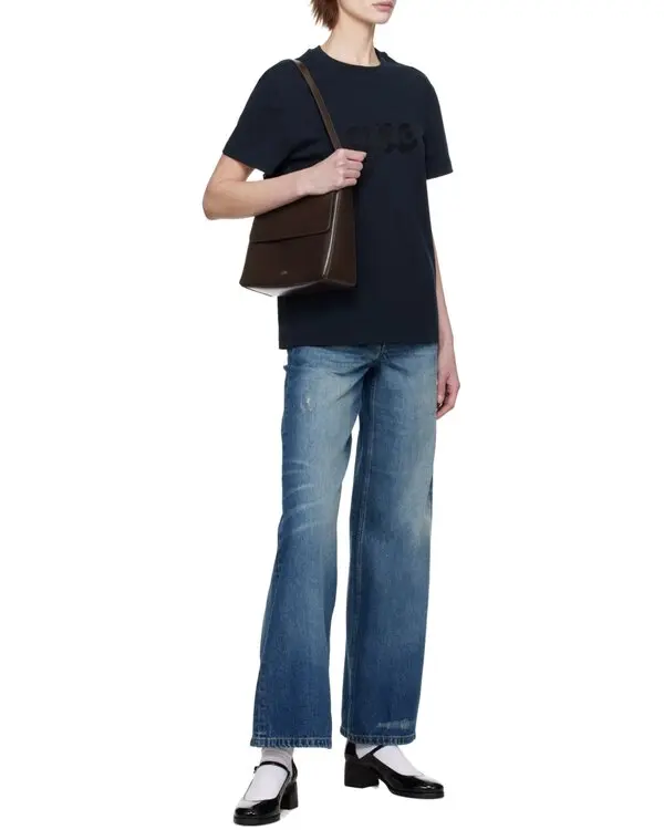 A.p.c. Lenny Logo Embroidered T-shirt