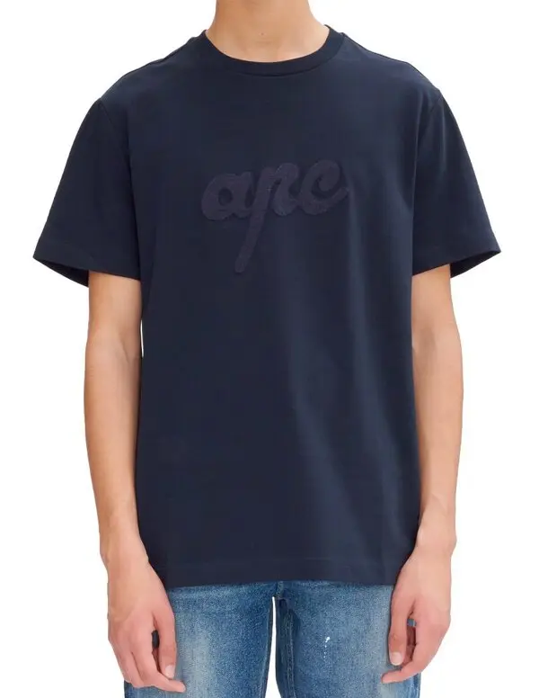 A.p.c. Lenny Logo Embroidered T-shirt