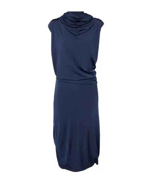 Magda Butrym Hooded Jersey Midi Dress