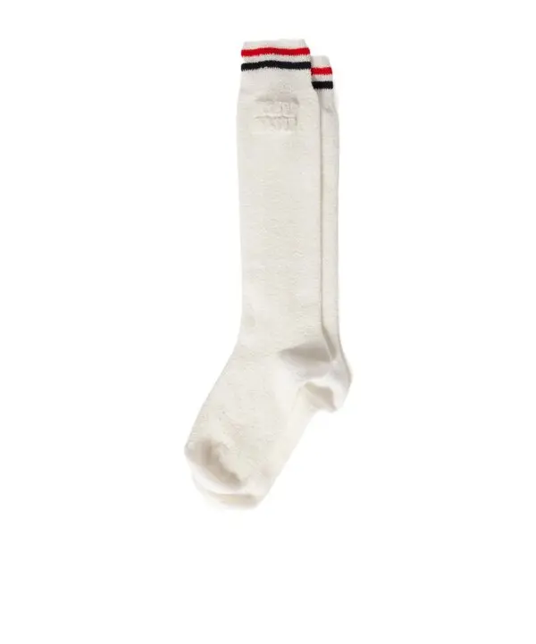 Miu Miu Stripe Detailed Socks