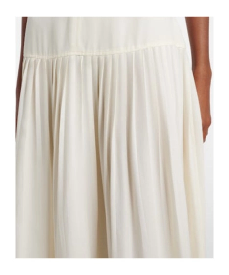 Proenza Schouler Tala Halterneck Georgette Maxi Dress - White
