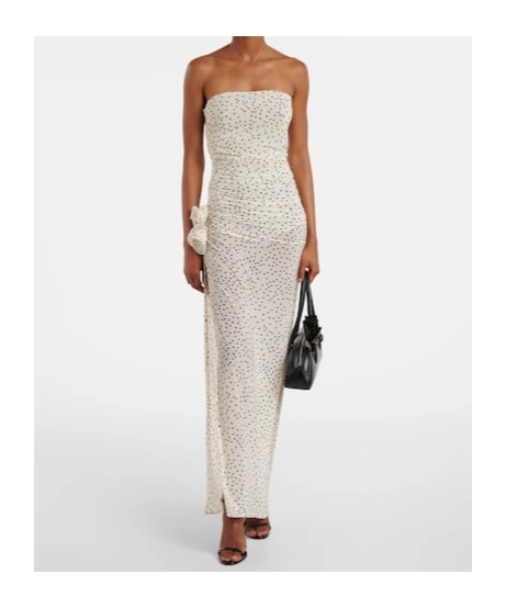 Magda Butrym Floral Applique Dress