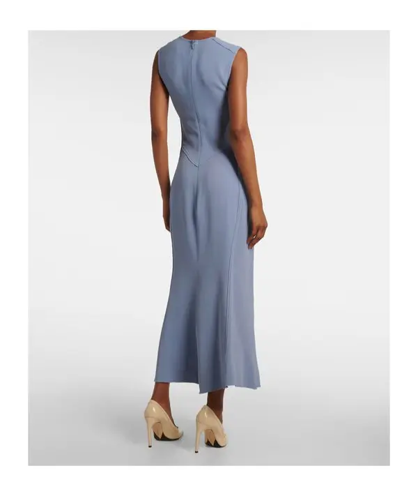 Victoria Beckham Gathered Midi Dress