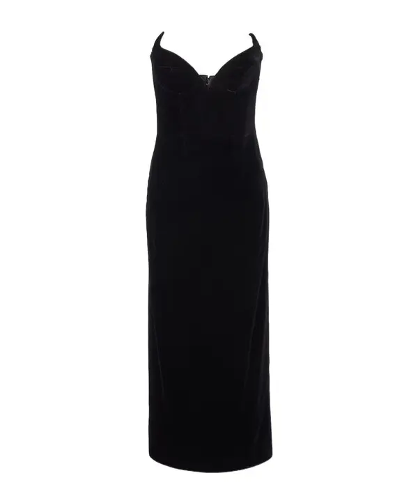 MUGLER Sweetheart Sleeveless Dress