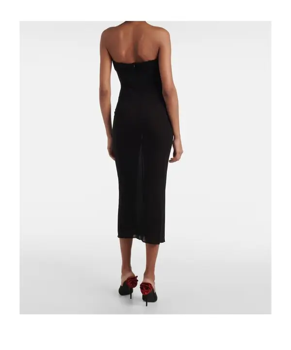 Magda Butrym Satin Midi Dress