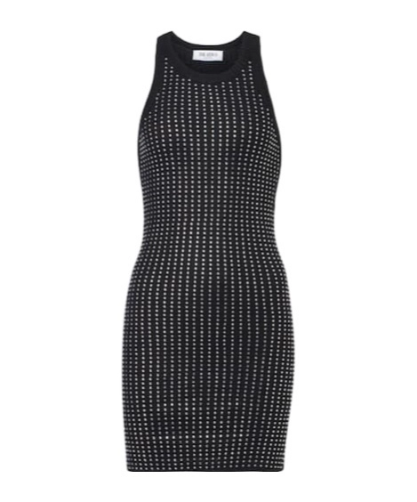 Attico Embellished Cotton Minidress