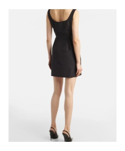 Carolina Herrera Embellished Silk Minidress