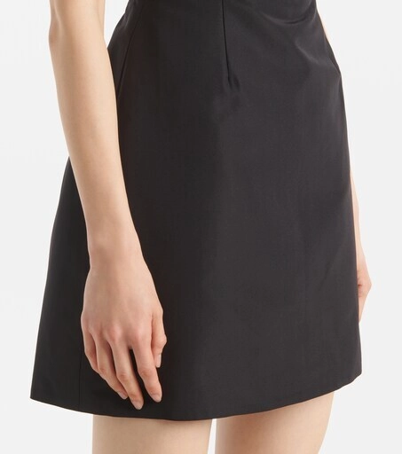 Carolina Herrera Embellished Silk Minidress