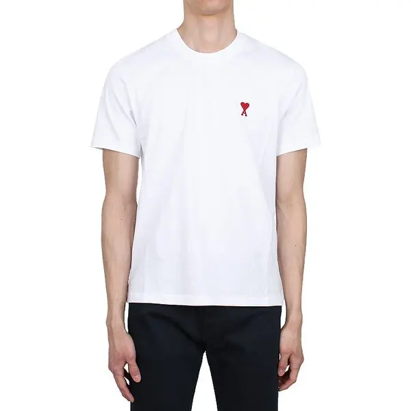 AMI Paris Short Sleeve T-shirt - White