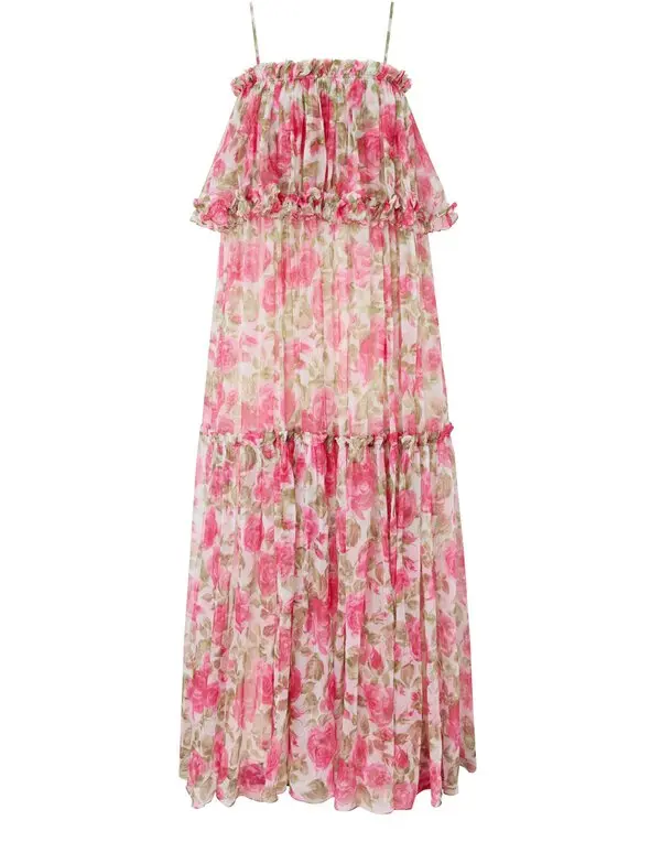 Chloé Printed Maxi Dress