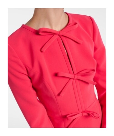 Carolina Herrera Bow-detail Crêpe Midi Dress