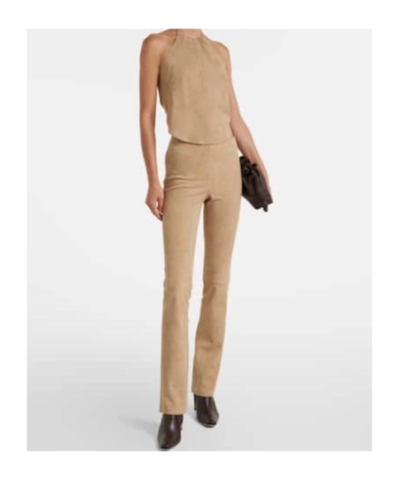 Stouls Rosie Halterneck Suede Top